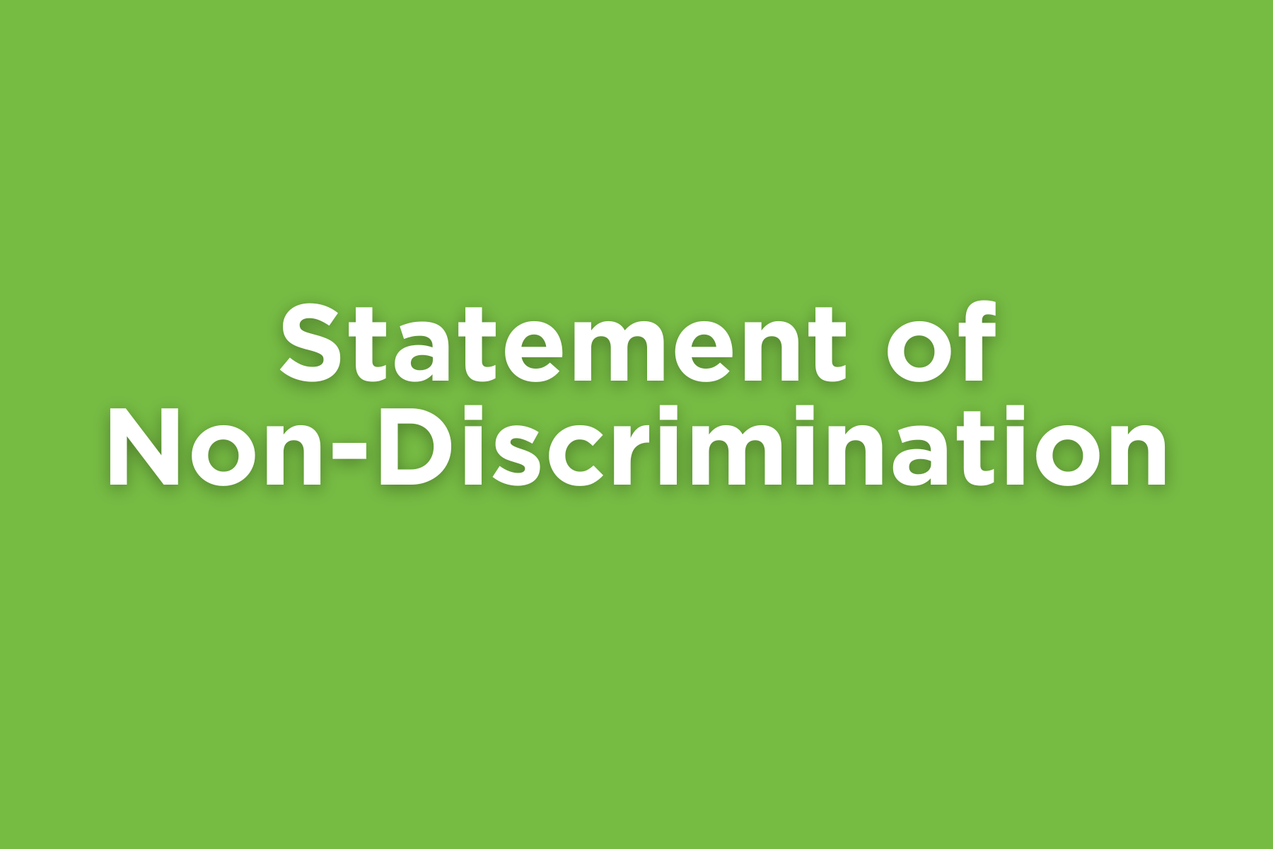 Statement of Non-Discrimination | Piedmont Electric